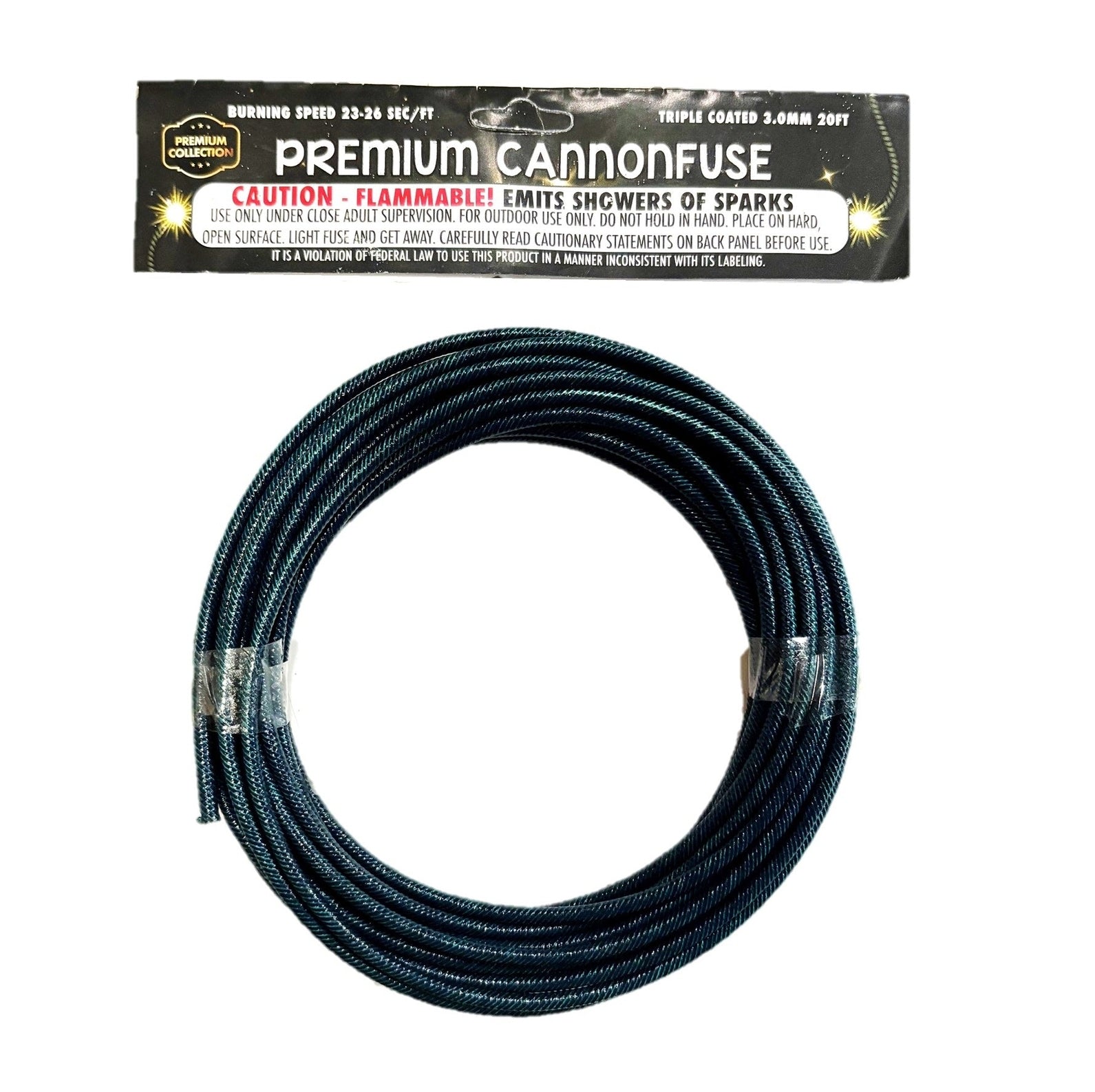 20FT PREMIUM CANNONFUSE – Pyro Direct