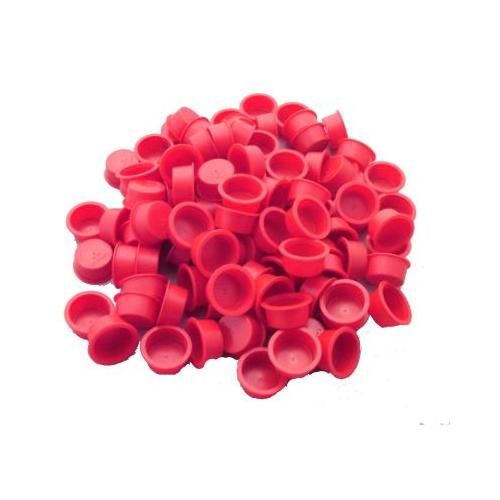 100pc 1" Red Plastic Plugs – Pyro Direct