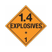1.4G Explosive DOT Label ( Roll of 10 ) – Pyro Direct