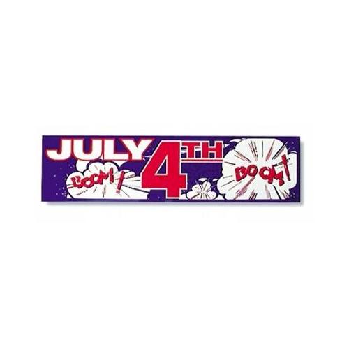 July 4th - Boom Bumber Sticker (vinyl) – Pyro Direct