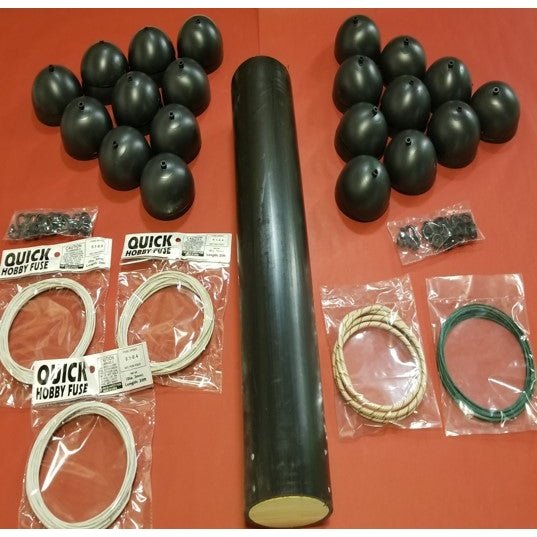 4" Plastic Ball Shell Kit – Pyro Direct