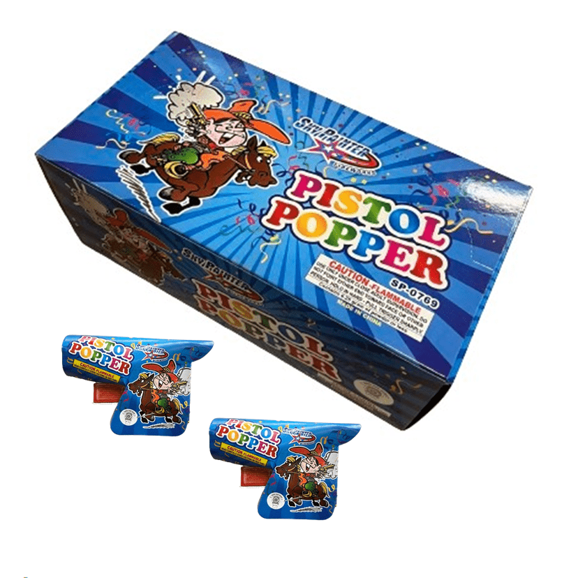 Magnum Pistol Poppers - 36 Pack – Pyro Direct