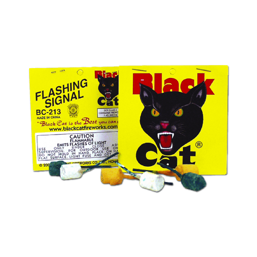 Black Cat Flashing Signal – Pyro Direct