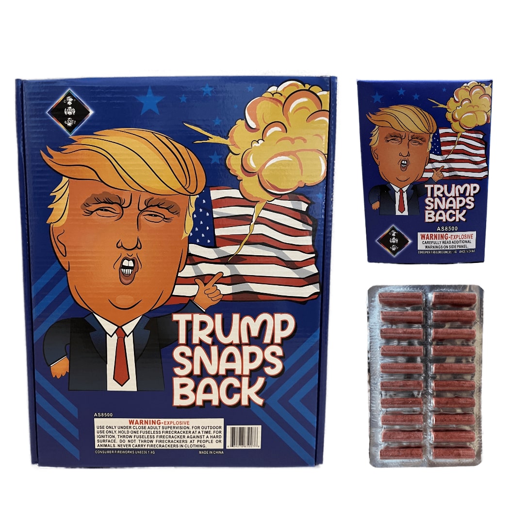 Trump Snaps Back Adult Snaps - 24 Boxes – Pyro Direct