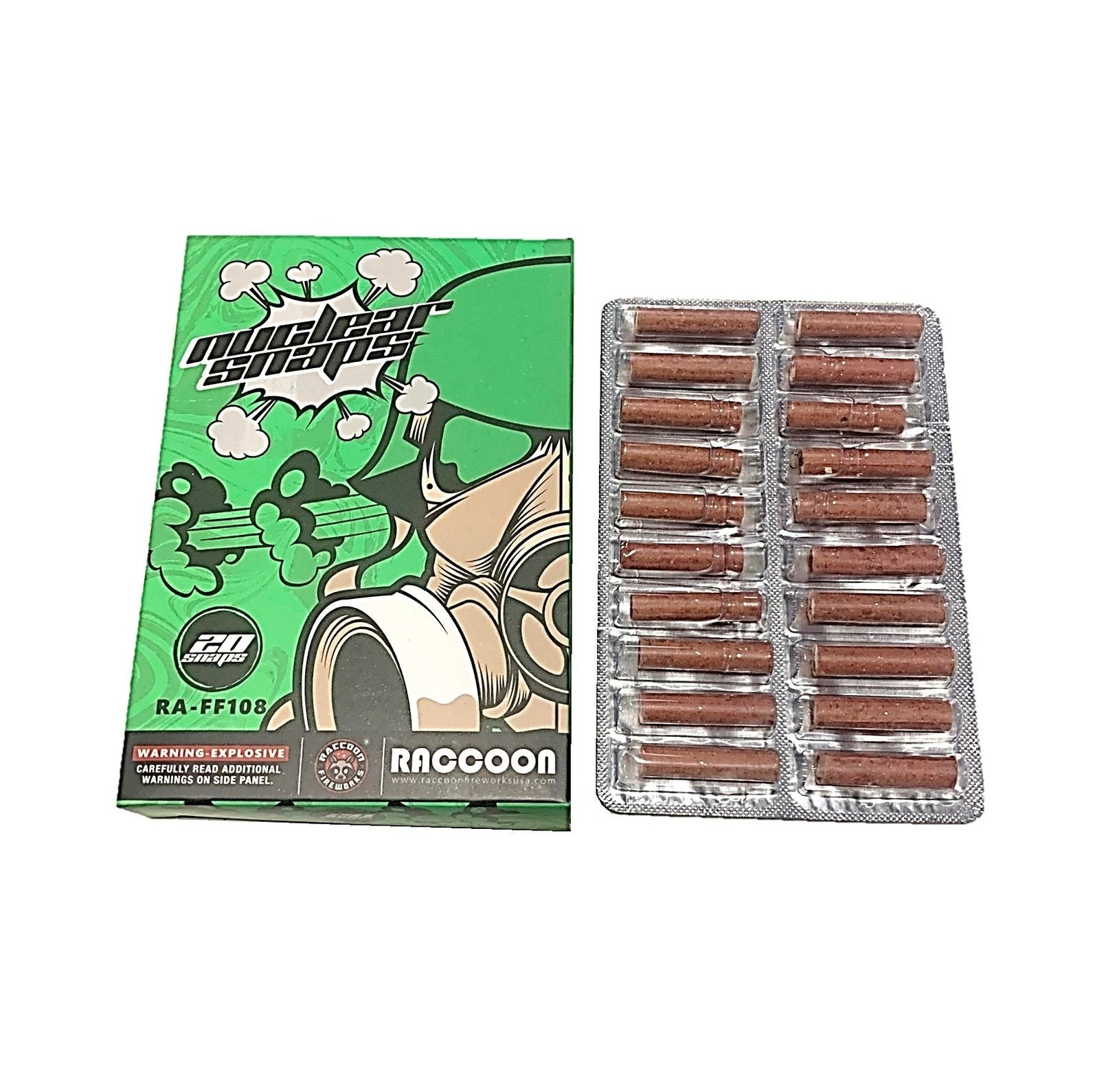 Nuclear Snaps - 1 Box 20pc – Pyro Direct