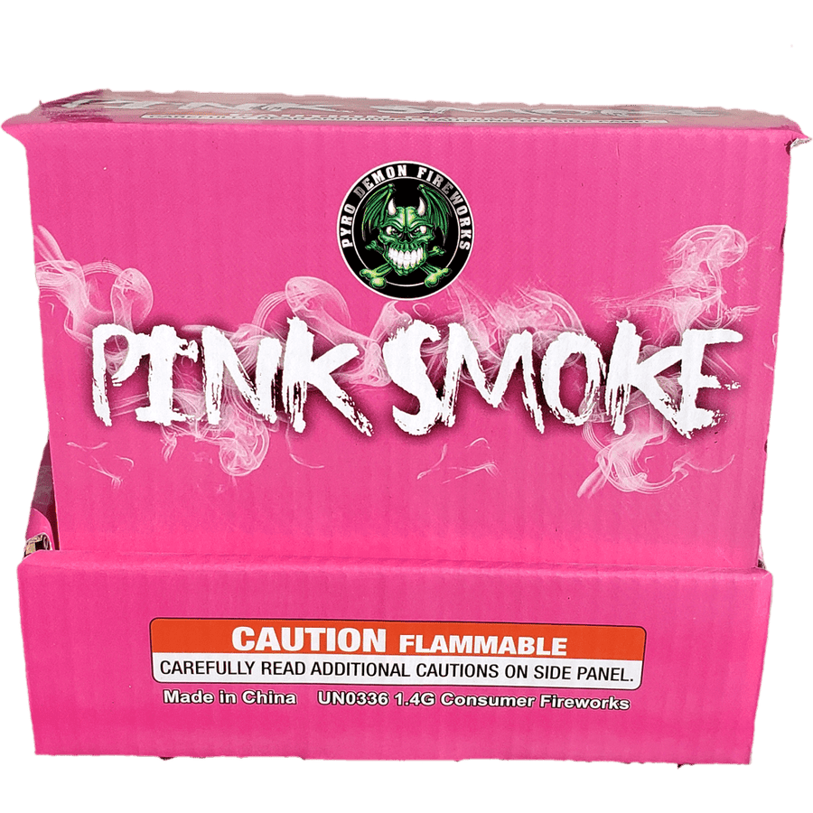 Pink Smoke Bomb - Box of 30 – Pyro Direct