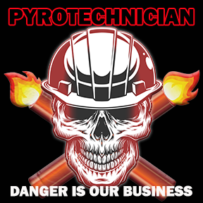 Danger Is Our Business Sticker – Pyro Direct