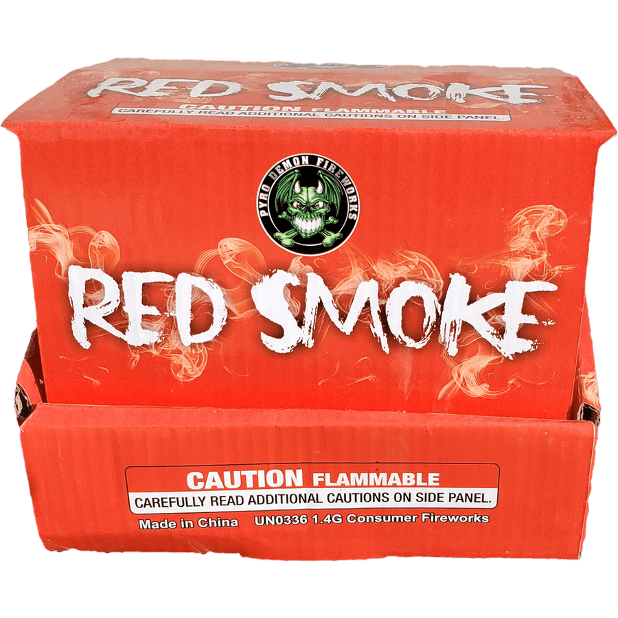 Red Smoke Bomb - Box of 30 – Pyro Direct