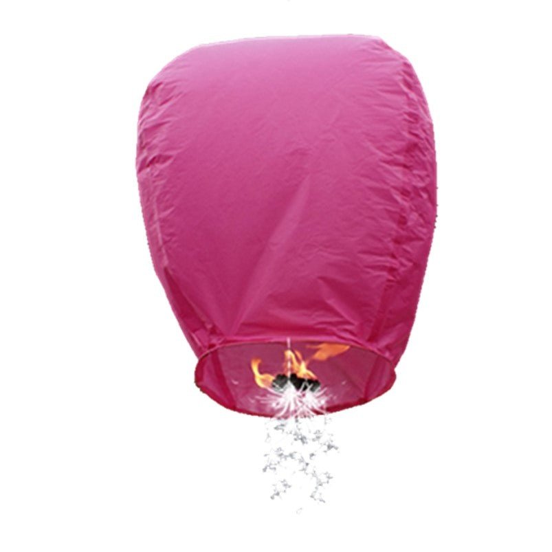 1pc Pink Shooting Star Sky Lantern – Pyro Direct